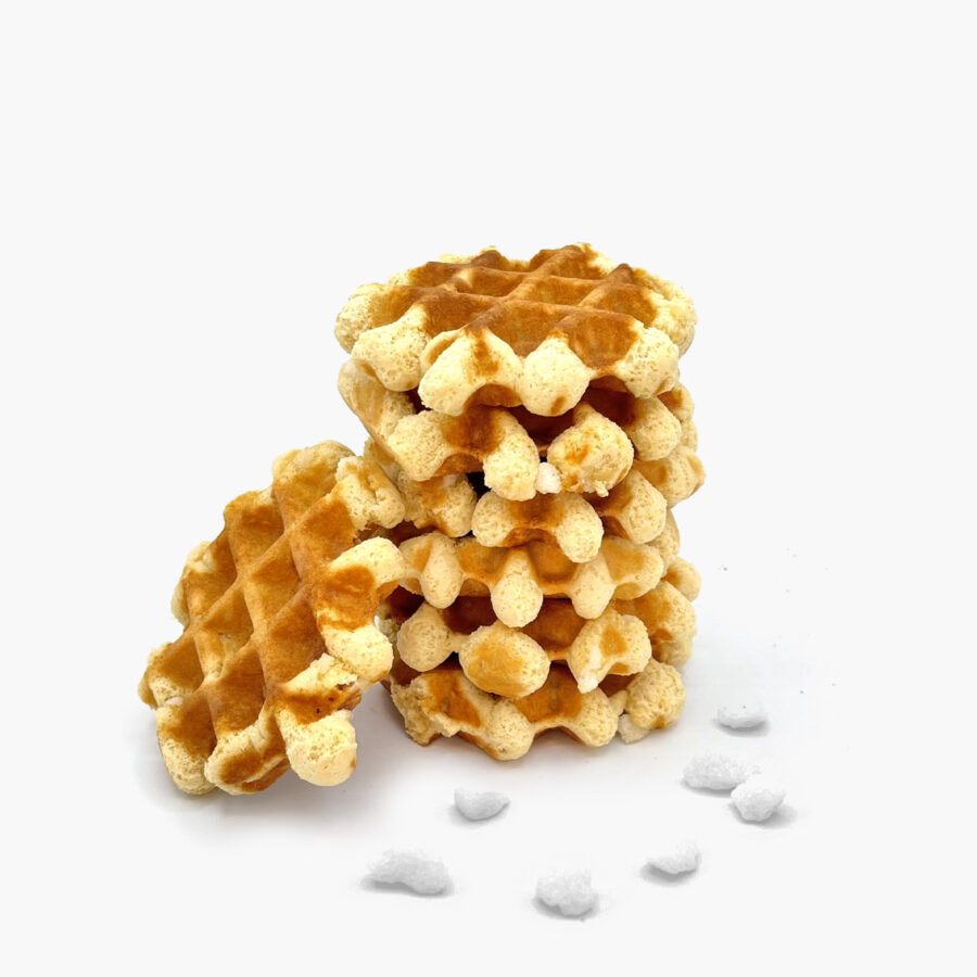Artisanal Belgian Waffle with Exquisite Belgian Sugar Pearls- Belgian Yum