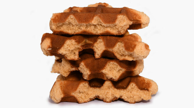 Artisanal Belgian Waffle with Unique Salted Caramel touch- Belgian Yum