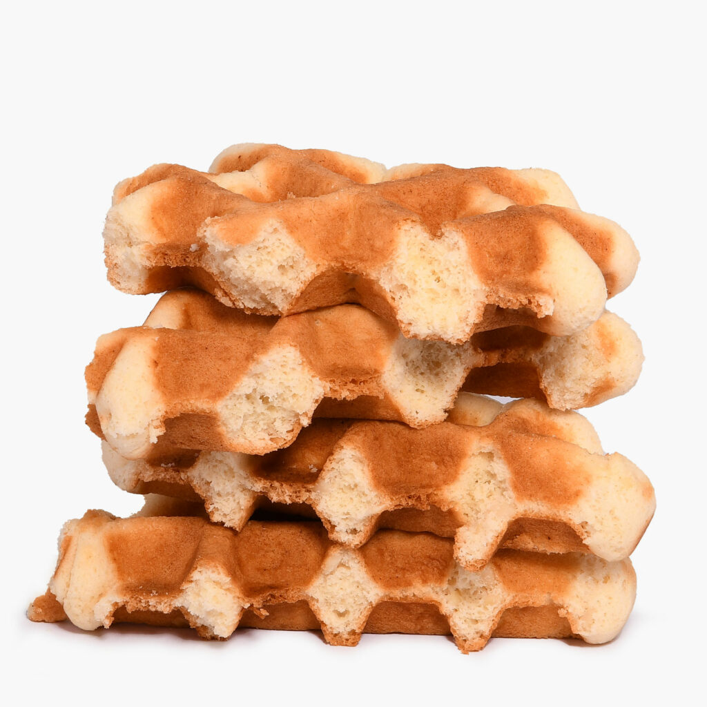 Authentic Homemade Belgian Marzipan Waffle - Premium Quality - Belgian Yum