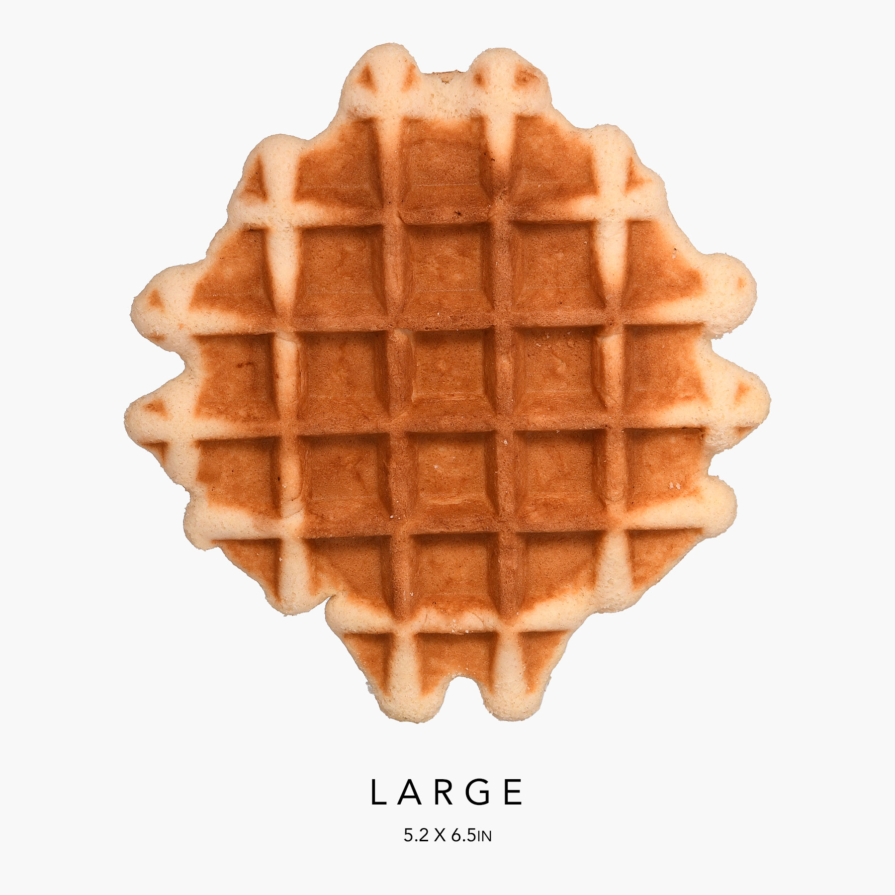 Artisanal Belgian Waffle with Exquisite Belgian Sugar Pearls- Belgian Yum